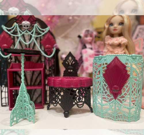 Куклы monster high мебель