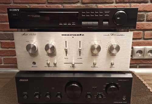 Onkyo A-9377 / Marantz 1050 / Sony ST-S215