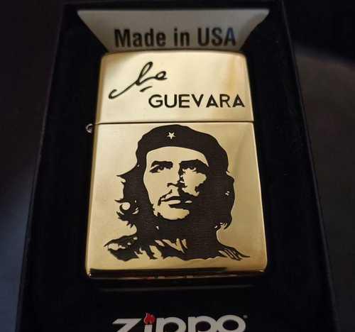 Зажигалка zippo с гравировкой Чегевара-Che Guevara