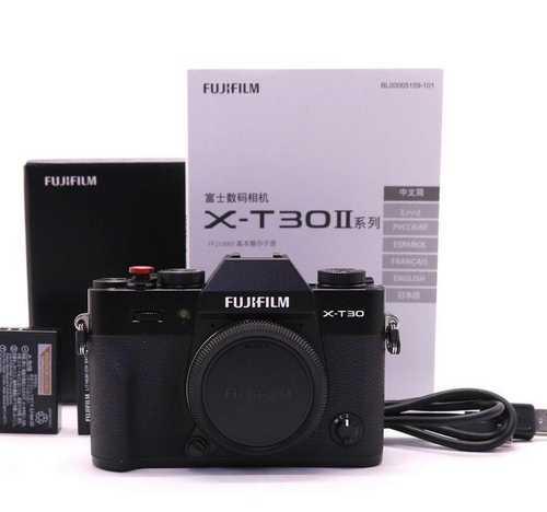 Fujifilm X-T30 II body в упаковке (пробег 23100 кадров)