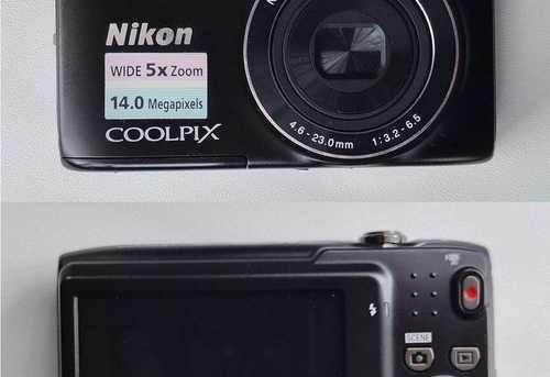 Цифровой фотоаппарат Nicon coolpix S3100