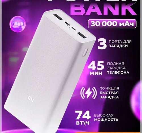 Оригинальный, павербенк, повер, powerbank, xiaomi