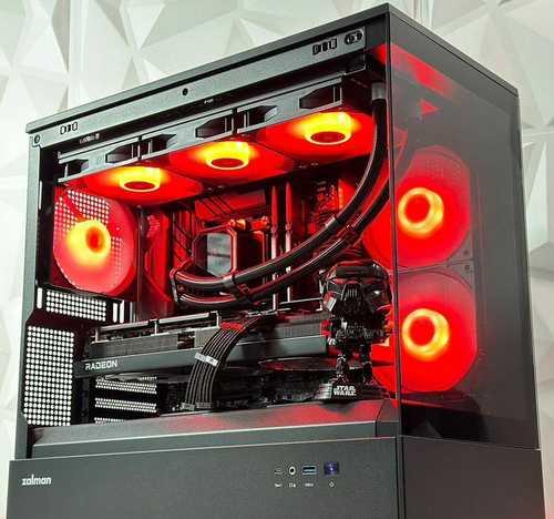 Новый игровой пк Ryzen 5 5600X / AMD RX 6500XT