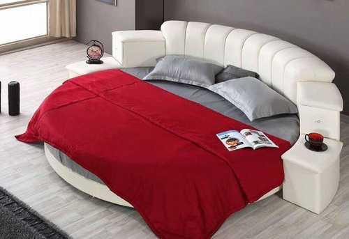 Кровать двухспальная круглая