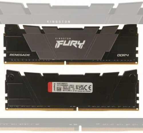 Оперативная память ddr4 2x 8gb kingston fury 3200