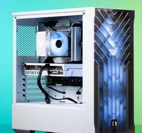 Игровой пк perfect206 RTX 4070 super 12GB NEW Ryzen 7 7700 Phanteks magniumgear NEO Air 2 White