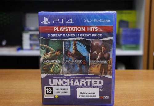 Uncharted Натан Дрейк Playstation Hits PS4 рус суб
