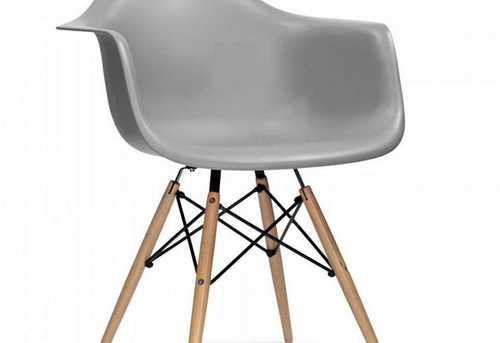 Белые и серые кресла (стулья) eames, 2 шт