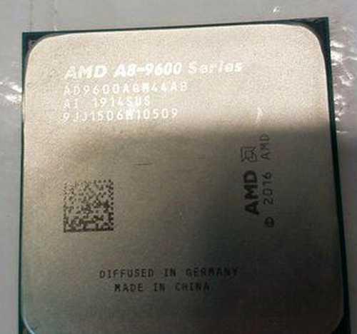 Процессор амд a8 9600 сокет am4