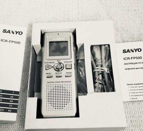 Диктофон sanyo новый
