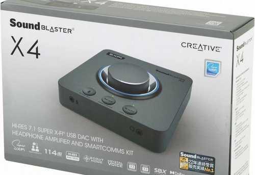 Внешняя звуковая карта Creative Sound Blaster X4