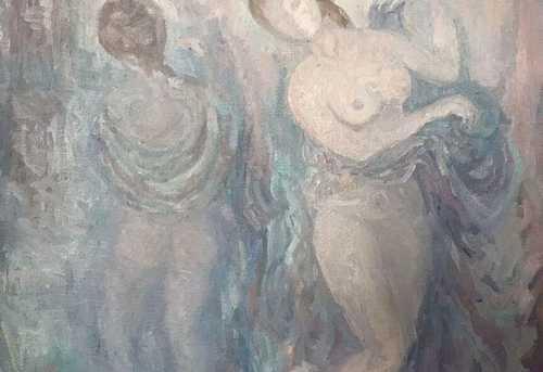 Картина Венера перед зеркалом холст масло