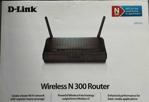 Wi fi роутер Dlink Dir 615