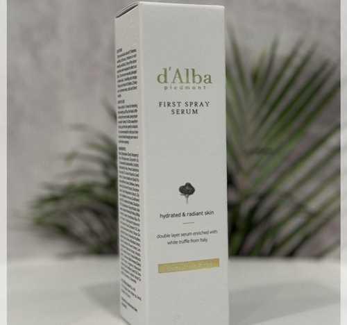 D'alba white truffle first spray serum