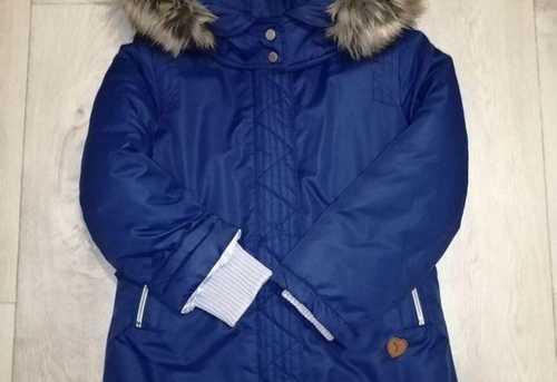 Куртка, парка зимняя для девочки 116