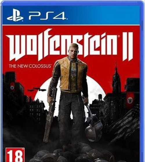 Wolfenstein 2 The New Colossus (PS4, рус, бу)