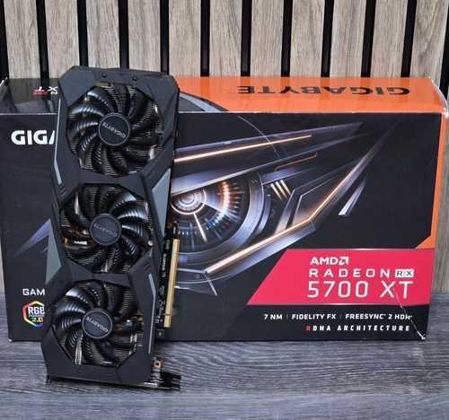 Видеокарта Gigabyte Gaming Radeon RX 5700XT 8GB