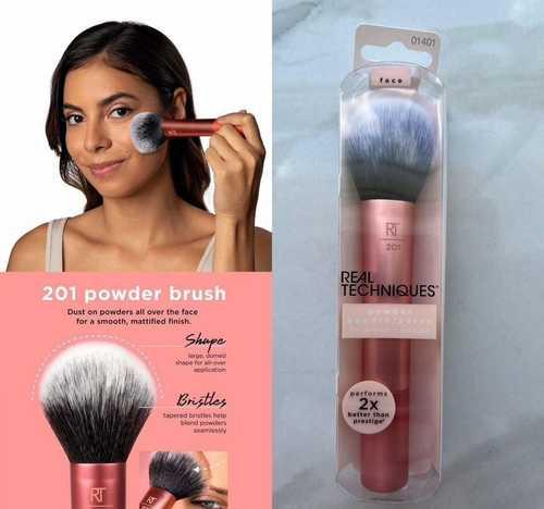 Real Techniques Blush Brush кисть для румян, пудры