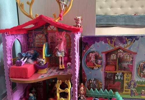 Enchantimals дом с куклами
