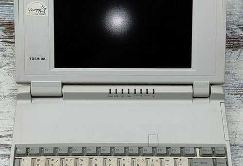 Ретро ноутбук на 486. Toshiba T1910CS
