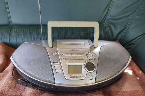 Магнитола cd mp3 кассетная Panasonic RX-ES23