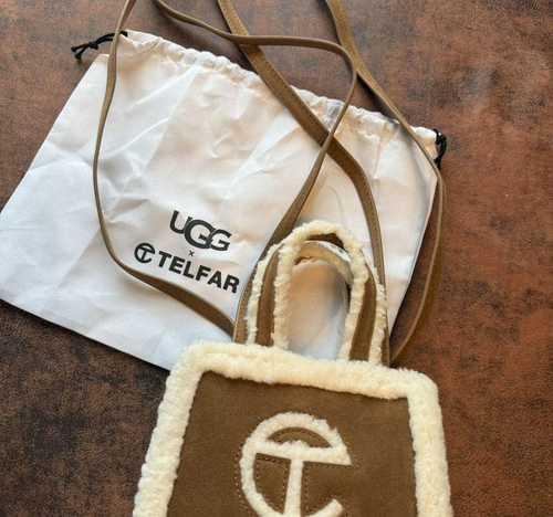 Меховая сумка ugg telfar