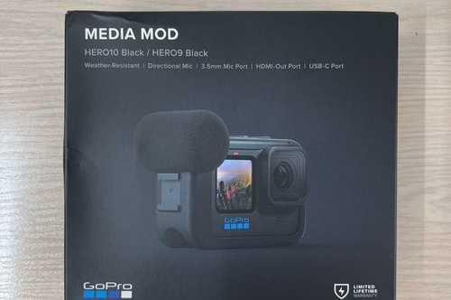 Gopro 9 10 11 media mod внешний микрофон
