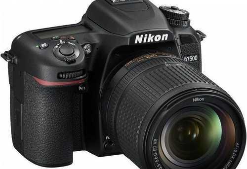 Nikon D7500 Kit AF-S DX 18-140mm f/3.5-5.6 G ED VR