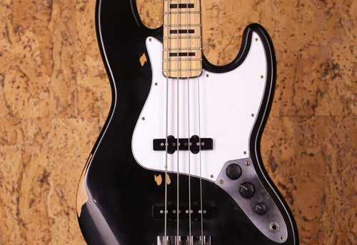 Fender Geddy Lee Jazz Bass Black 2012 Mexico