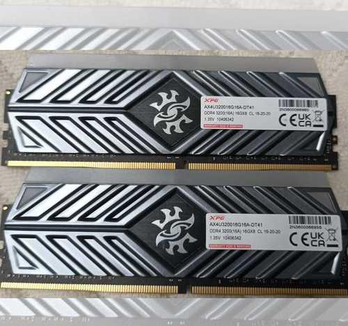 Оперативная память ddr4 16gb 3200 xpg