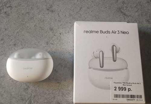 Realme Наушники беспроводные Realme Buds Air3 Neo