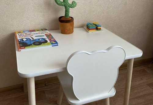 Детский стол и стул (новый)