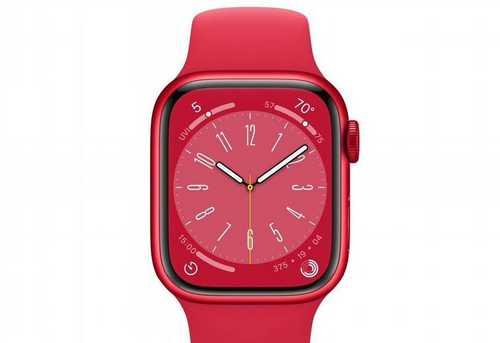Apple Watch Series 8 45мм Америка Красные