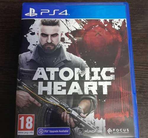 Atomic heart ps4 диск бу