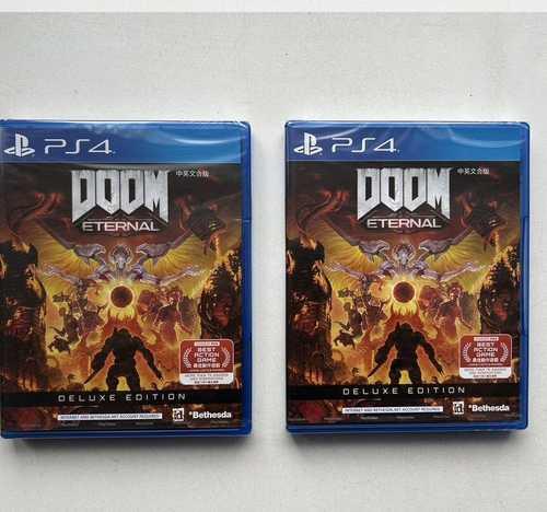 Doom Eternal Deluxe Edition (Новый) Ps4