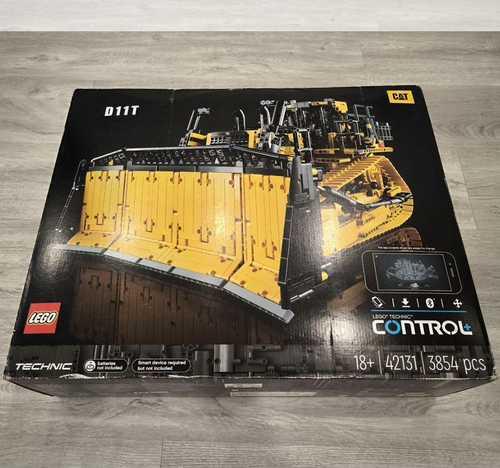 Lego technic 42131 бульдозер D11коробка повреждена