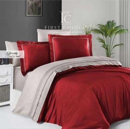 Турецкий постельный комплект Красный