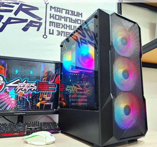 Игровой ПК, Ryzen 5 5600, GeForce RTX 3060 12 ГБ, RAM 16 ГБ