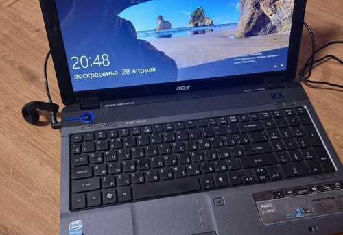 Ноутбук acer aspire 5738z