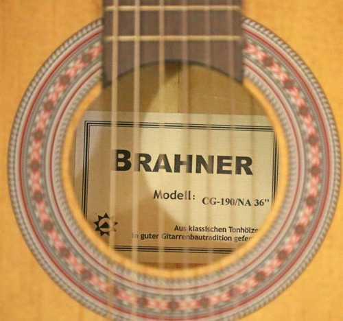 Акустическая гитара Brahner 3/4