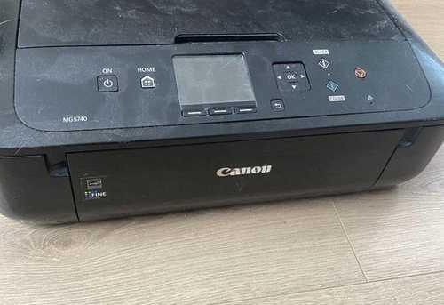 Мфу Canon Pixma MG5740 Принтер/Копир/Сканер