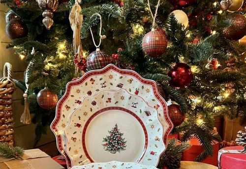 Тарелки новогодн Christmas Edition Villeroy&Boch