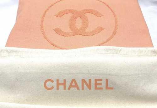 Большое пляжное полотенце Chanel