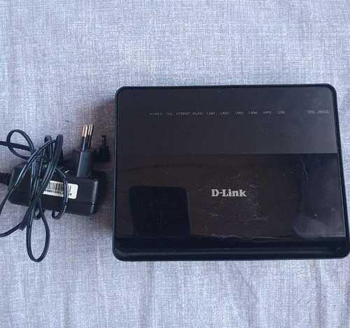 Беспроводной модем wifi,роутер D-Link DSL-2650U