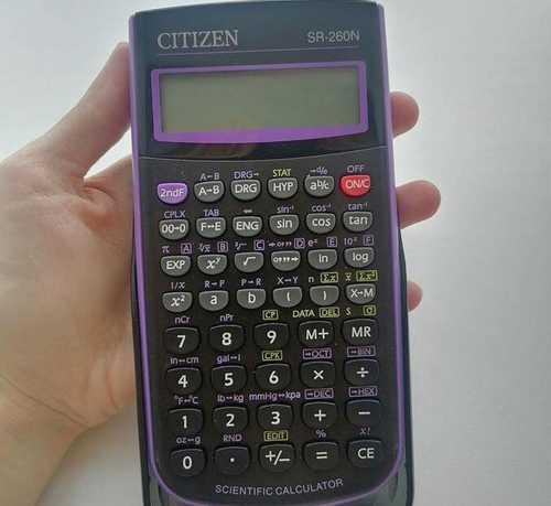 Инженерный калькулятор Citizen