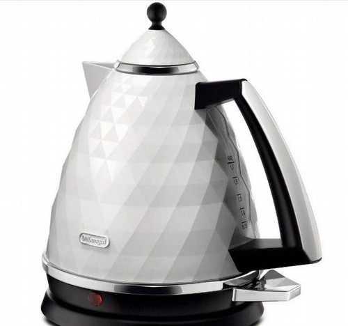 Чайник электрический Delonghi Brillante KBJ2001.W, белый