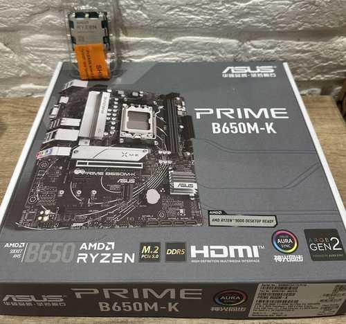 Новый игровой комплект Ryzen 7 7700\AsusB650M