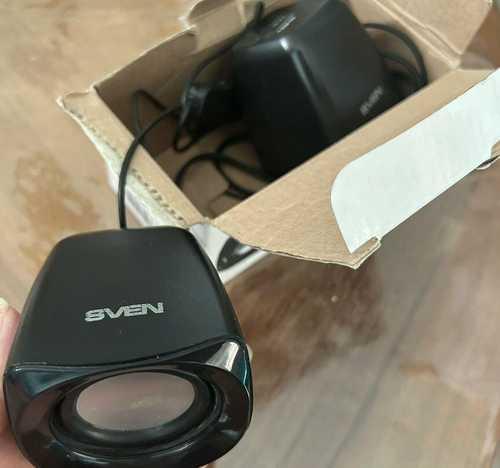 Колонки sven 120, 2.0 USB Multimedia