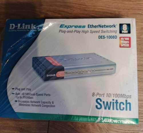 Switch D-Link новый