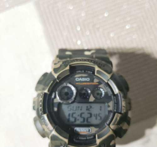 Часы casio g shock gb120 камуфляж